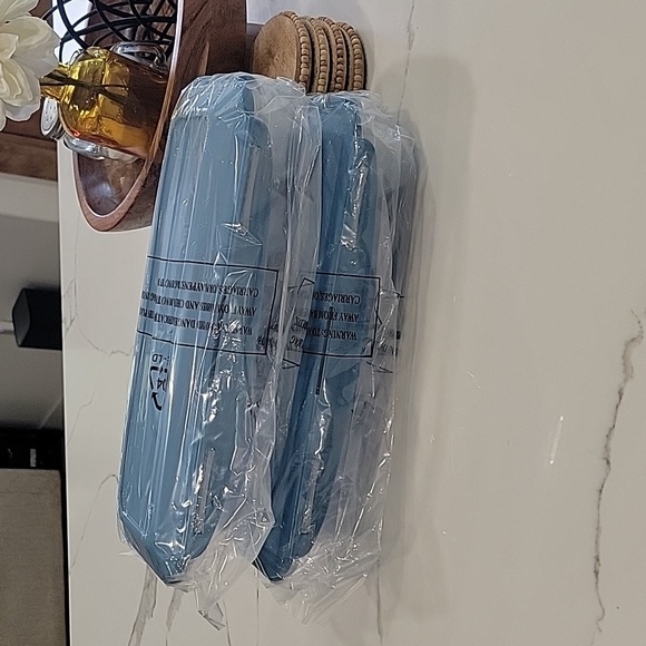 QVC | Kitchen | Locknlock Set Of 2 2count Egg Containers Cool Blue ...